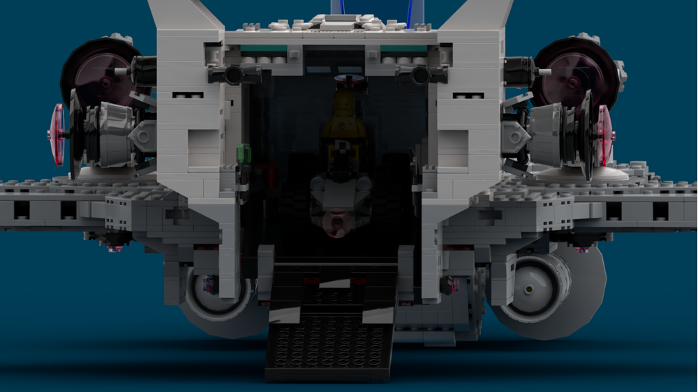 Lego Moc Starfleet Voyager 10497 Style By Ao Ka Rebrickable Build