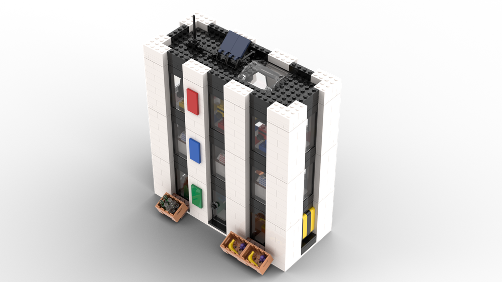 LEGO MOC Modern Shopping Center by M5891 | Rebrickable - Build with LEGO