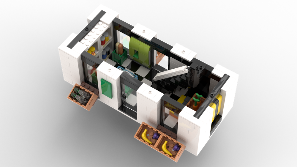 LEGO MOC Modern Shopping Center by M5891 | Rebrickable - Build with LEGO