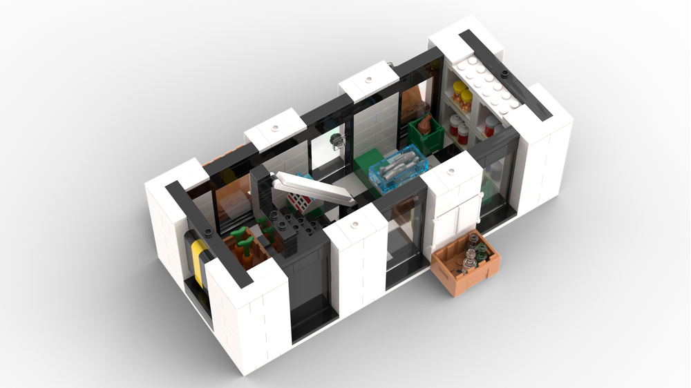 LEGO MOC Modern Shopping Center by M5891 | Rebrickable - Build with LEGO