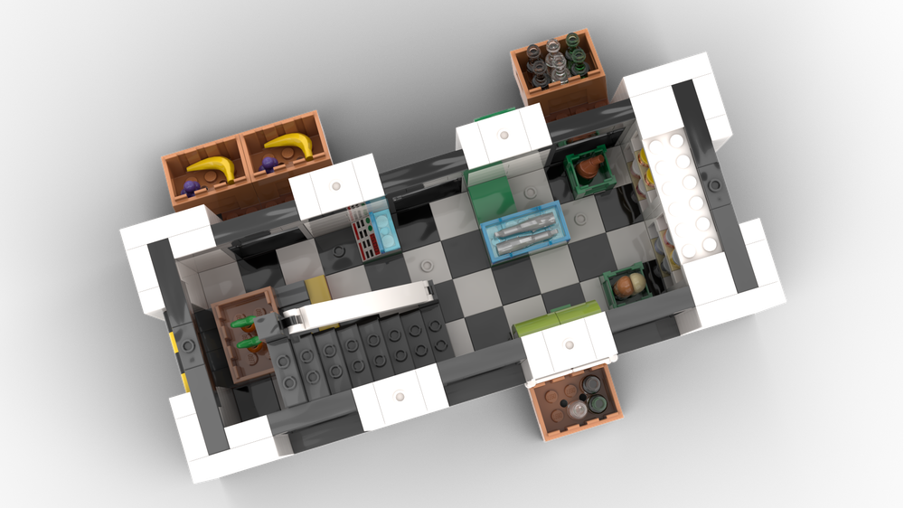 LEGO MOC Modern Shopping Center by M5891 | Rebrickable - Build with LEGO