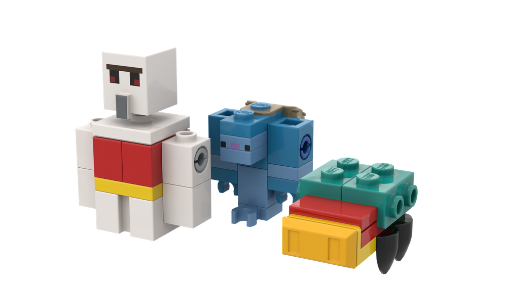 LEGO MOC Minecraft 2022 Mob Vote by Steinklein | Rebrickable - Build ...