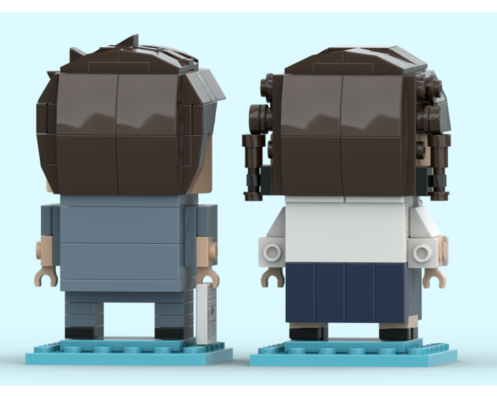LEGO MOC Umi Matsuzaki & Shun Kazama - Studio Ghibli BrickHeadz by ...
