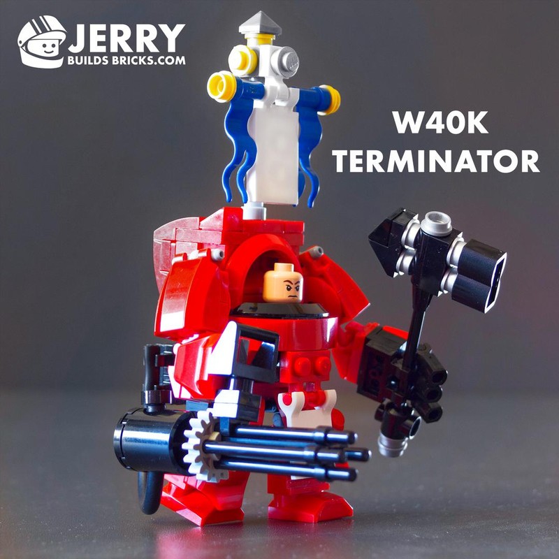 LEGO MOC W40K Terminator by jerrybuildsbricks | Rebrickable - Build ...