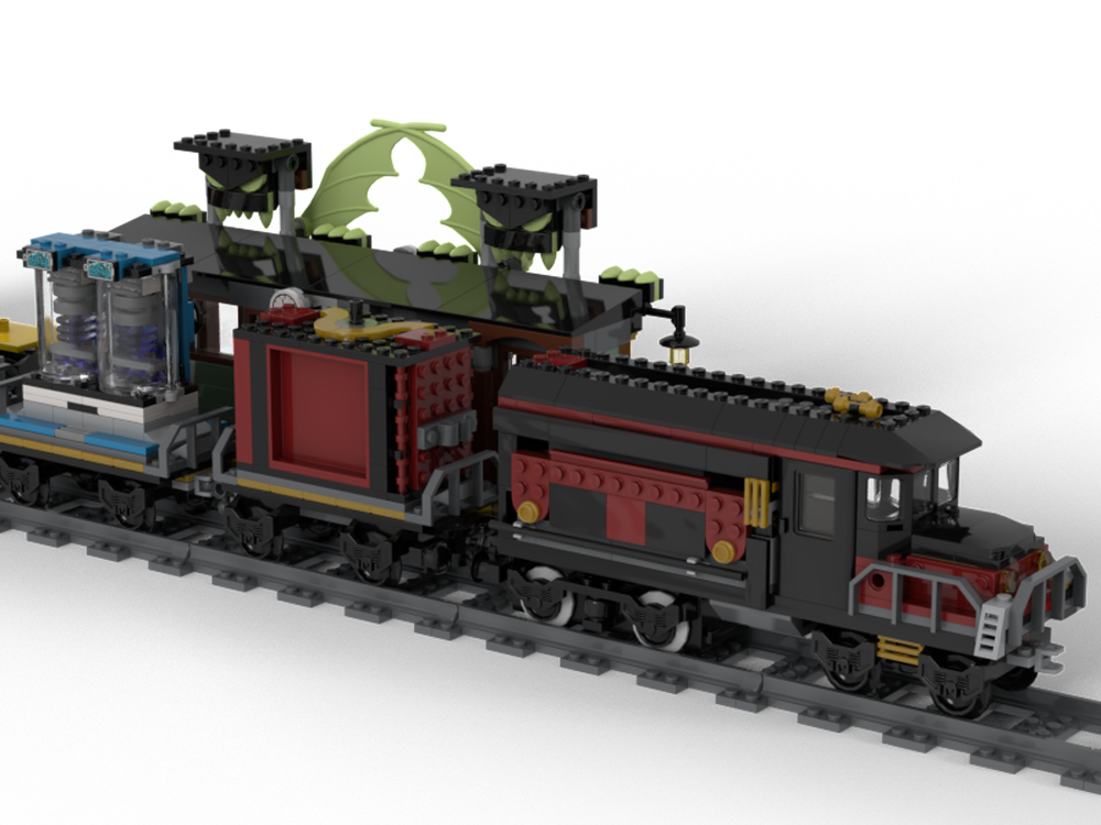 LEGO MOC Alternative Build Ghost Train Express by MadonnA | Rebrickable ...