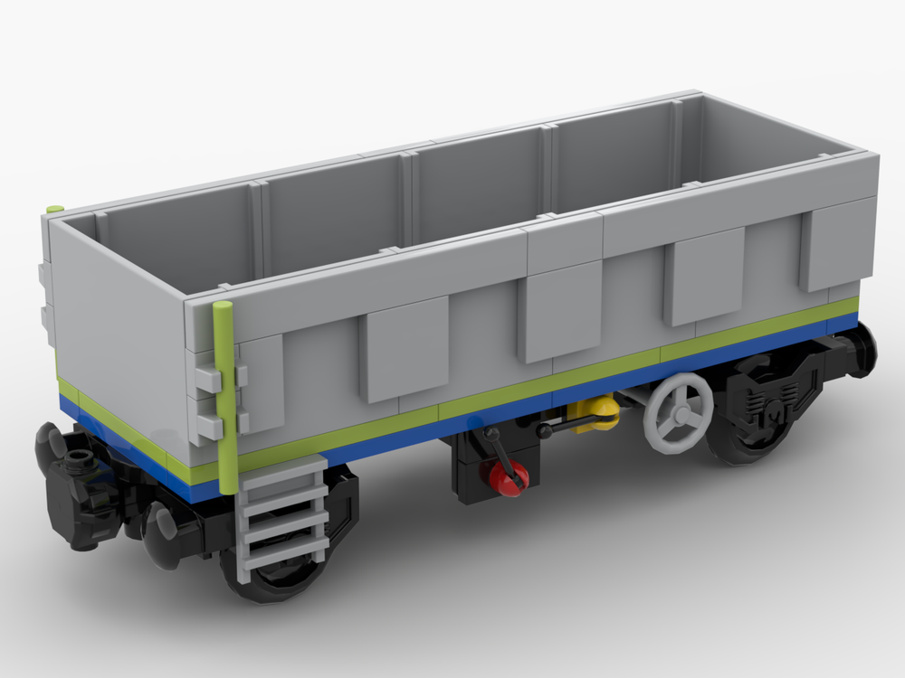 LEGO MOC Freight wagon PKP Cargo by robertreimus | Rebrickable - Build ...
