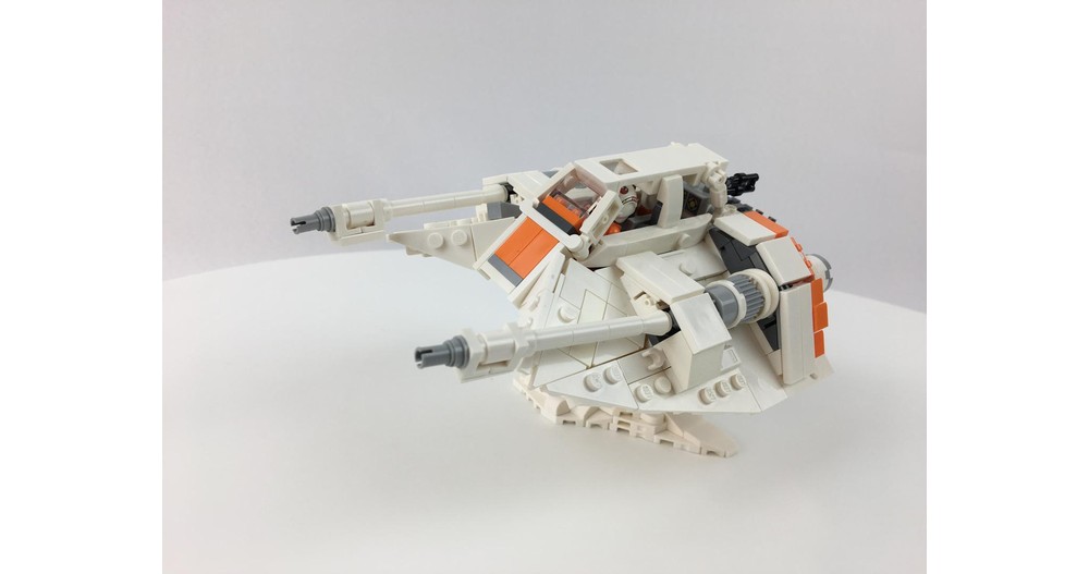 Lego Moc 2bricks Ultimate Minifig Scale Snow Speeder By