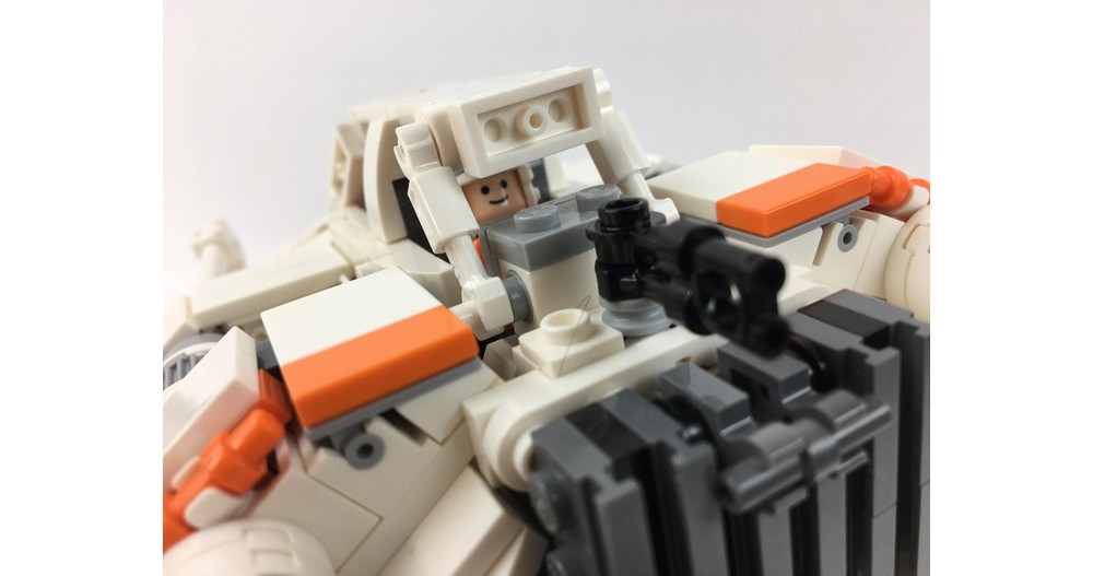 Lego Moc 2bricks Ultimate Minifig Scale Snow Speeder By