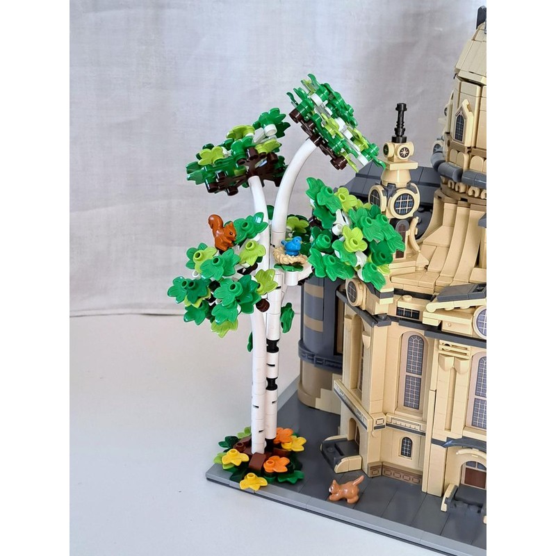 LEGO MOC Four Season Birches by axsbricks | Rebrickable - Build with LEGO