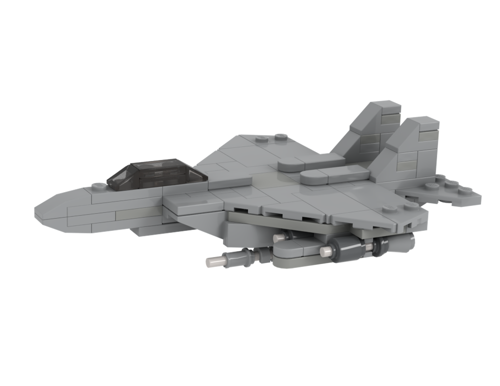 LEGO MOC Mini F-15E Strike Eagle by sabi_wabi | Rebrickable - Build ...
