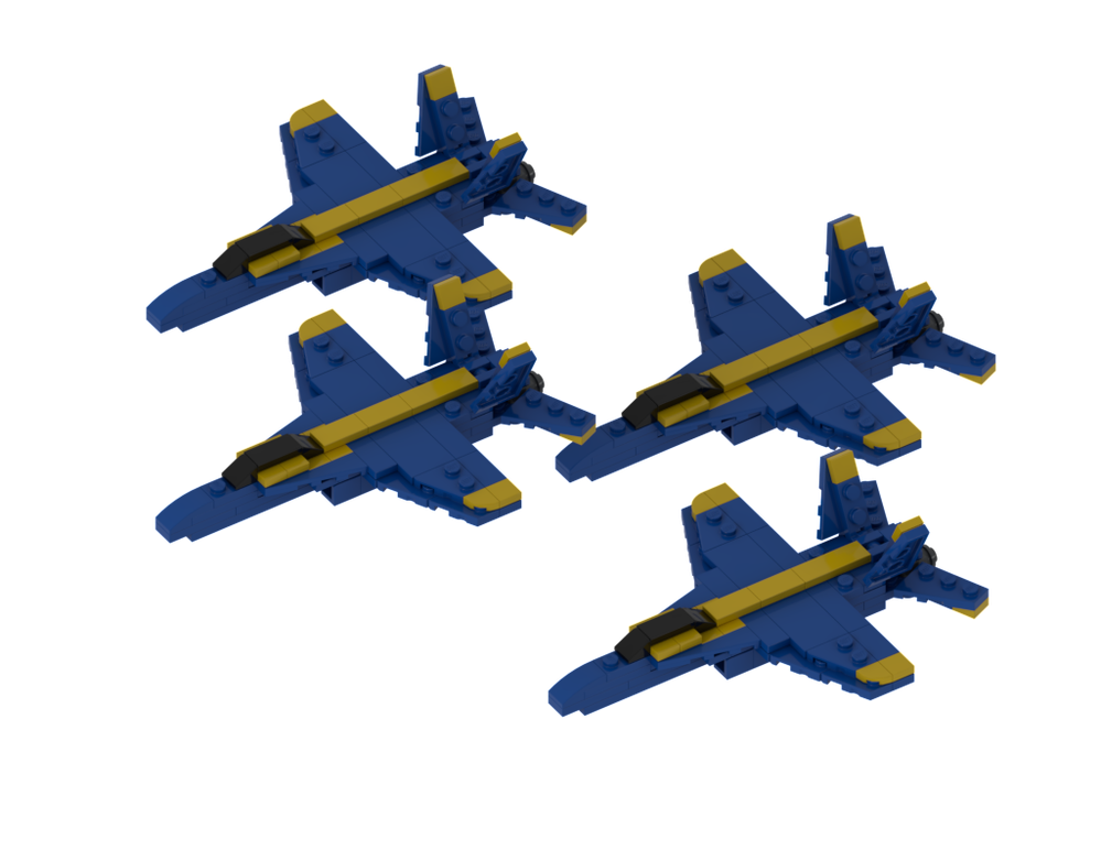 LEGO MOC Mini F/A-18F Super Hornet by sabi_wabi | Rebrickable - Build ...