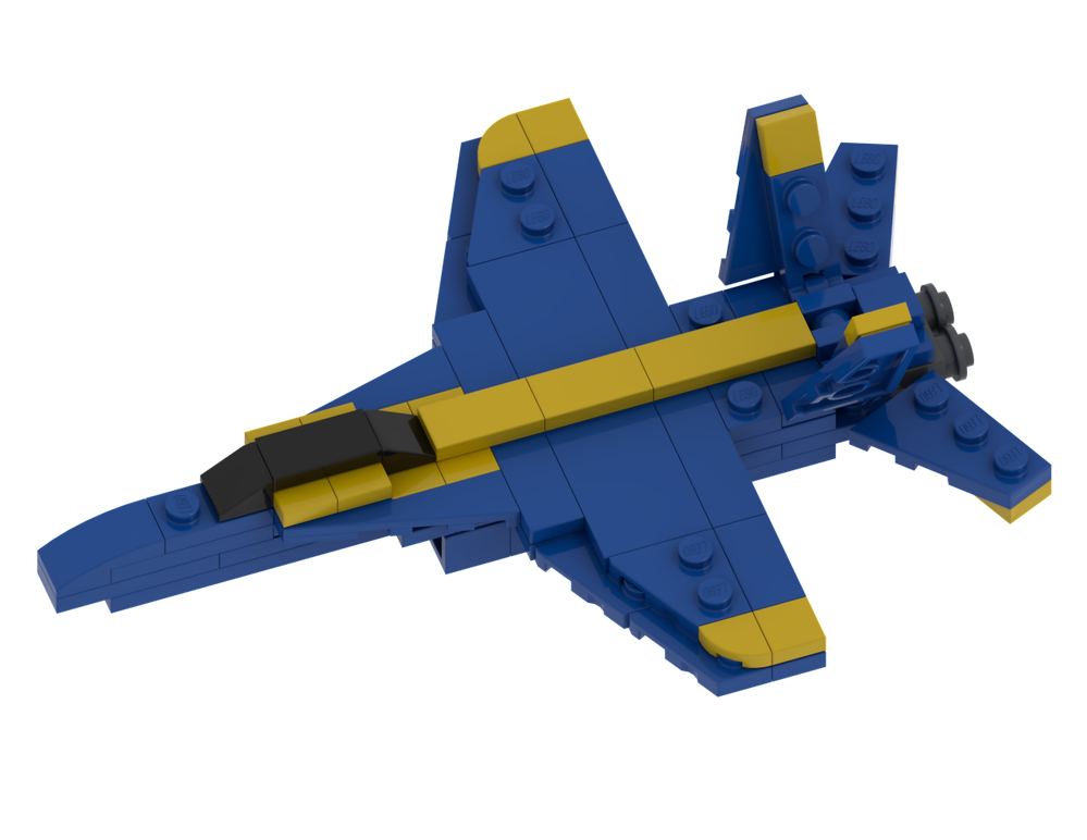 LEGO MOC Mini F/A-18F Super Hornet by sabi_wabi | Rebrickable - Build ...