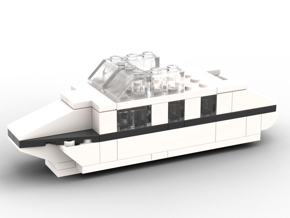 LEGO MOC Micro Yacht by BartekS88 | Rebrickable - Build with LEGO