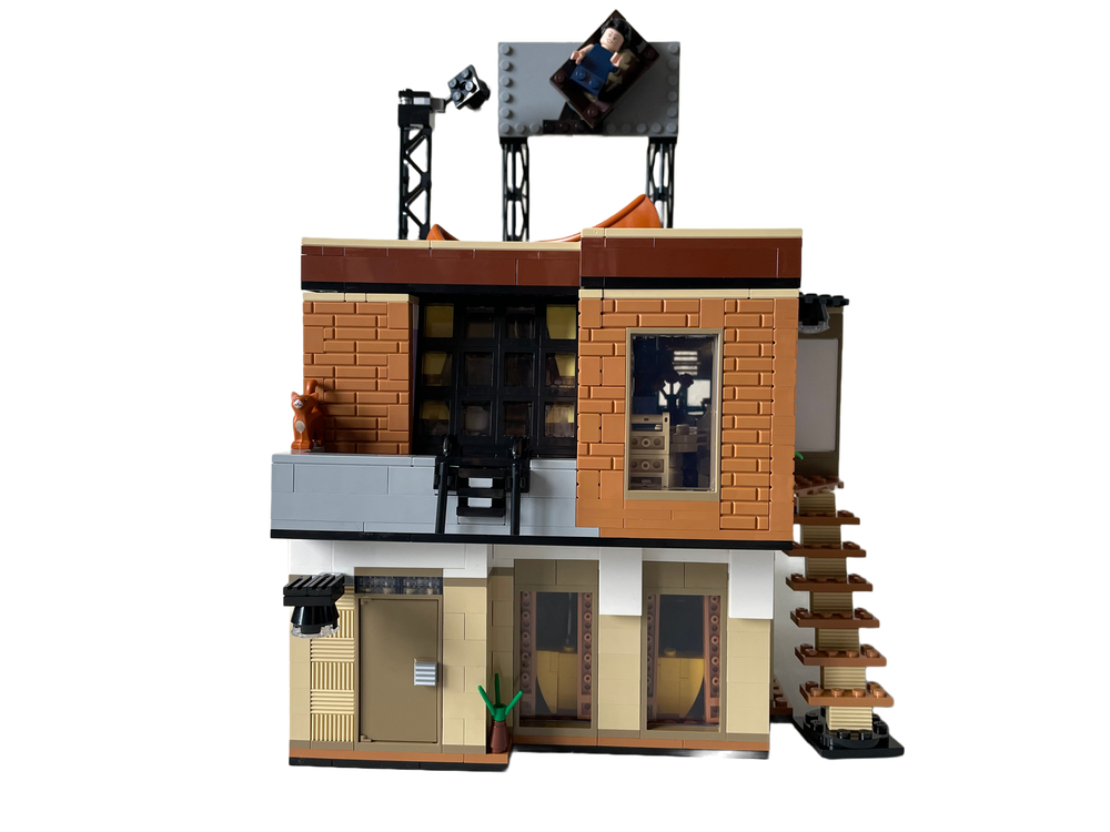 LEGO MOC Friends The Apartments Modular Alternate Build 10292 by re ...