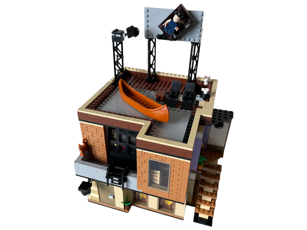 LEGO MOC Friends The Apartments Modular Alternate Build 10292 by re ...