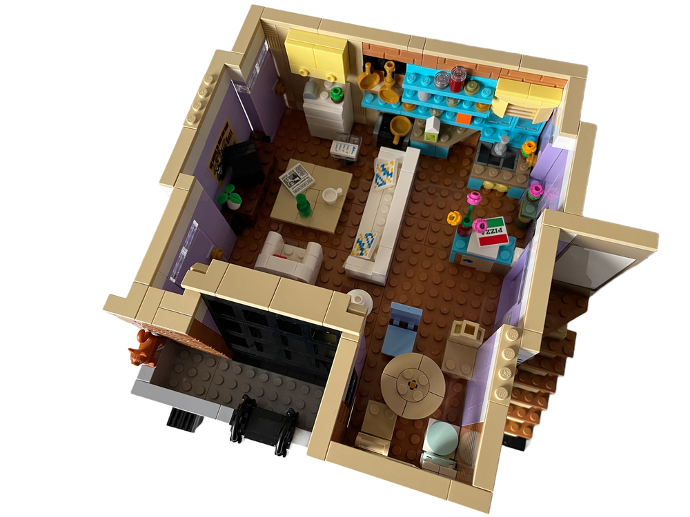 LEGO MOC Friends The Apartments Modular Alternate Build 10292 by re ...