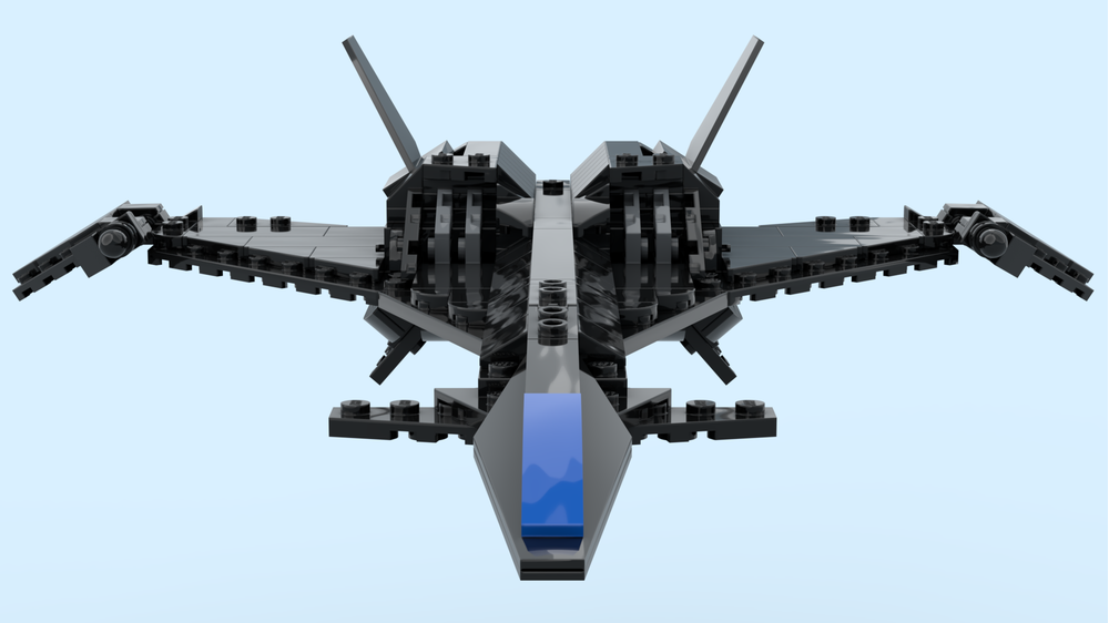 LEGO MOC MIG-31 Firefox by ajjordan1138 | Rebrickable - Build with LEGO