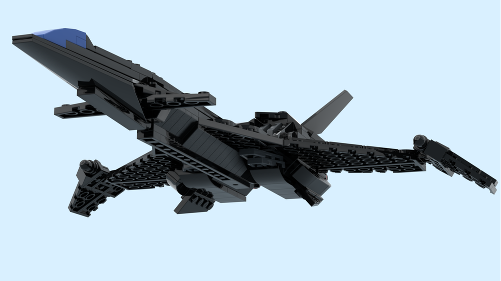 LEGO MOC MIG-31 Firefox by ajjordan1138 | Rebrickable - Build with LEGO