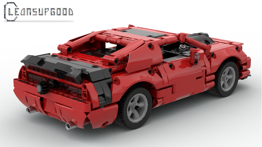 LEGO MOC Dodge Challenger V2 by Cleansupgood | Rebrickable - Build with ...