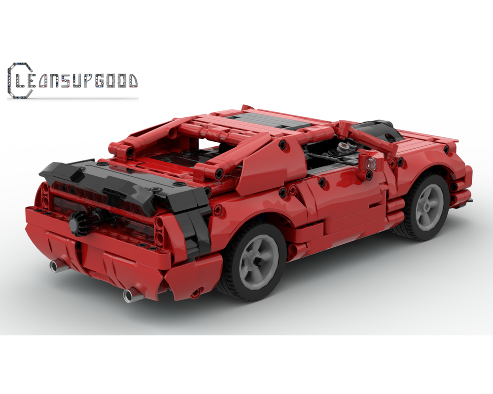 LEGO MOC Dodge Challenger V2 by Cleansupgood | Rebrickable - Build with ...