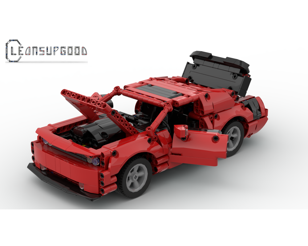 LEGO MOC Dodge Challenger V2 by Cleansupgood | Rebrickable - Build with ...