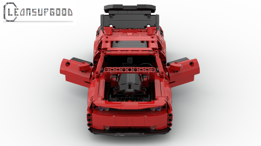LEGO MOC Dodge Challenger V2 by Cleansupgood | Rebrickable - Build with ...
