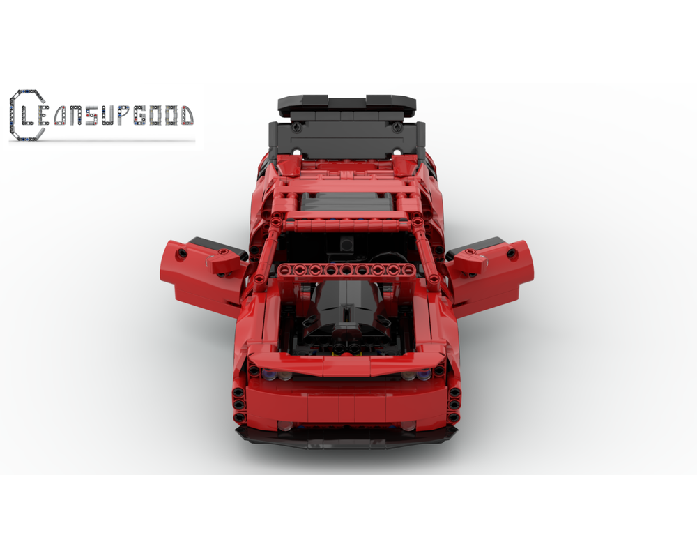 LEGO MOC Dodge Challenger V2 by Cleansupgood | Rebrickable - Build with ...