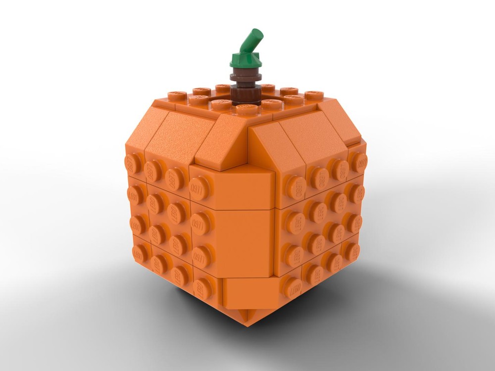 LEGO MOC-126066 Pumpkin - Brick Built 4x4 face by Thomus_Bean ...