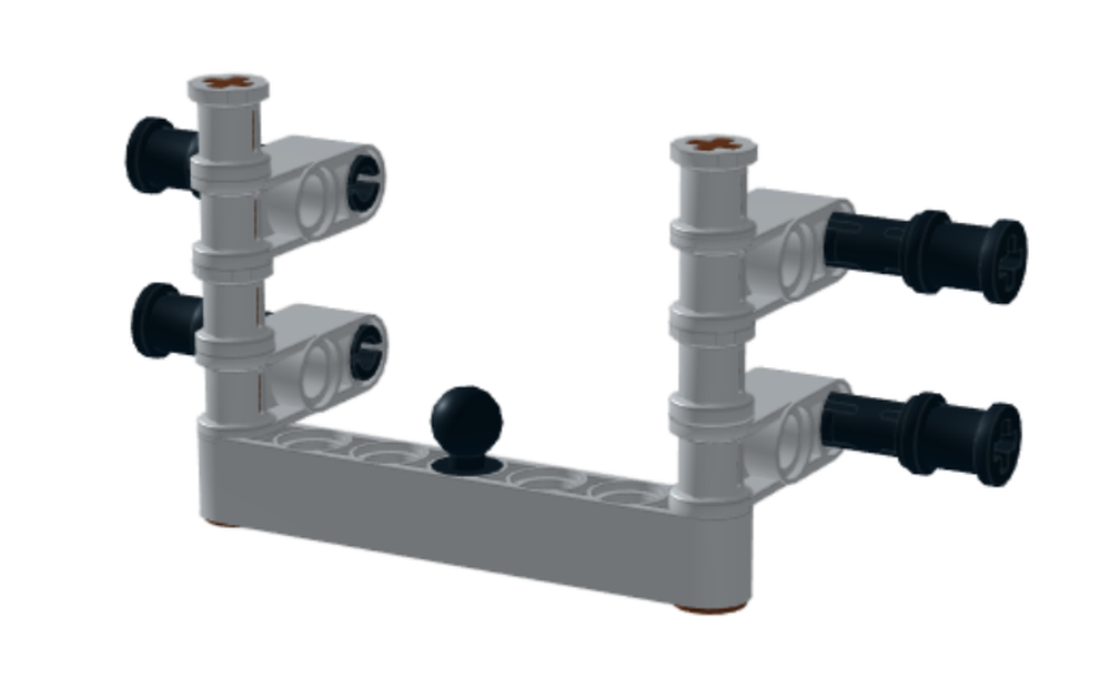 LEGO MOC Trailer Hitch for Lego-Tractors by SiKi22 | Rebrickable ...