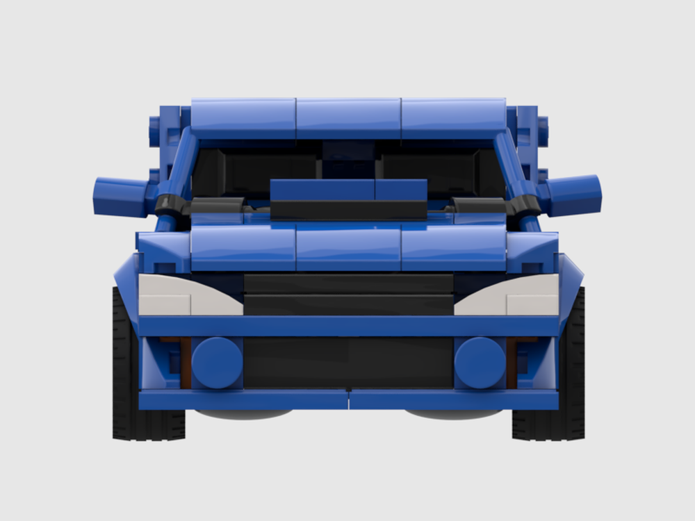 LEGO MOC Subaru WRX STI 22b by Brickbuilt_Mocs | Rebrickable - Build ...