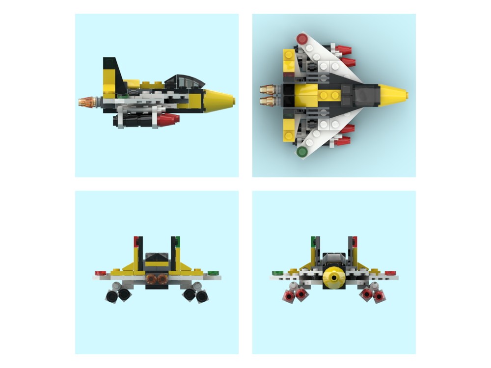 Lego Moc 31001 Combat Ready By Stormy Rebrickable Build With Lego