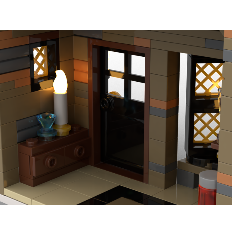 LEGO MOC Hogsmeade Generic House (Info) by JD Bricks | Rebrickable ...