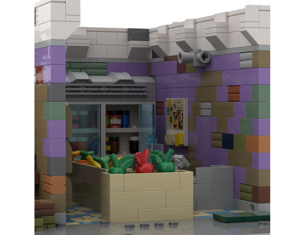 LEGO MOC Bodega Omega by SweetHomeBrickabama | Rebrickable - Build with ...