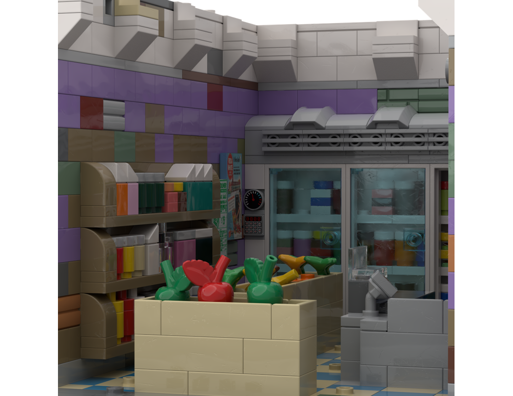 LEGO MOC Bodega Omega by SweetHomeBrickabama | Rebrickable - Build with ...