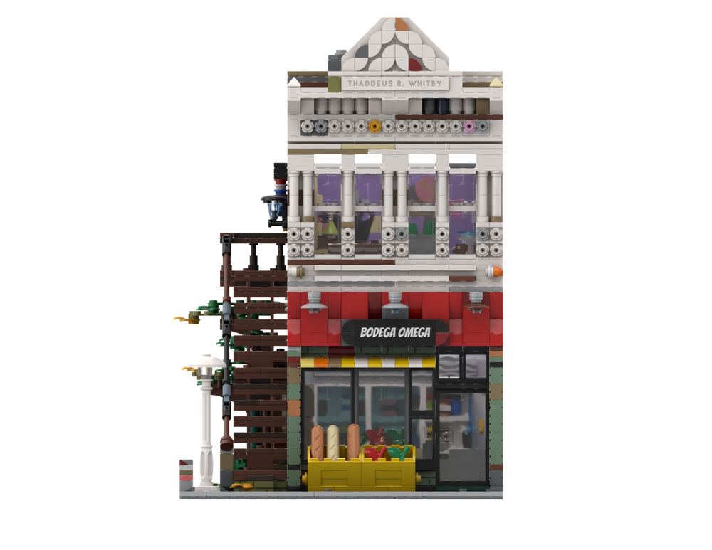 LEGO MOC Bodega Omega by SweetHomeBrickabama | Rebrickable - Build with ...