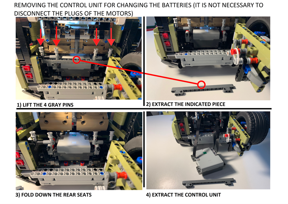 LEGO MOC 42110 LAND ROVER POWERED UP by EmanueLego | Rebrickable - Build with LEGO