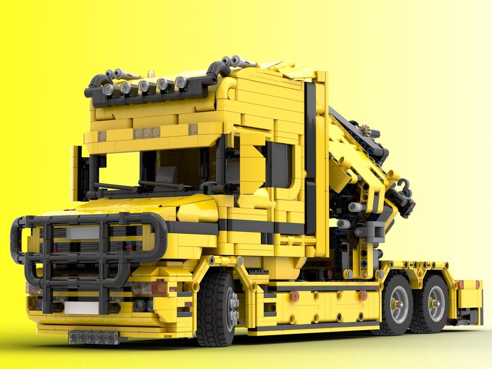 LEGO MOC Scania T164 tractor crane truck by OldOlneyLego | Rebrickable ...