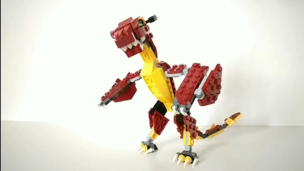 LEGO MOC Dragon-form Shyvana Lego: 31073 Alternate With Build Video! by ...