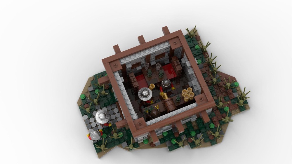 LEGO MOC Medieval Tavern by AlessandroMaffioli | Rebrickable - Build ...