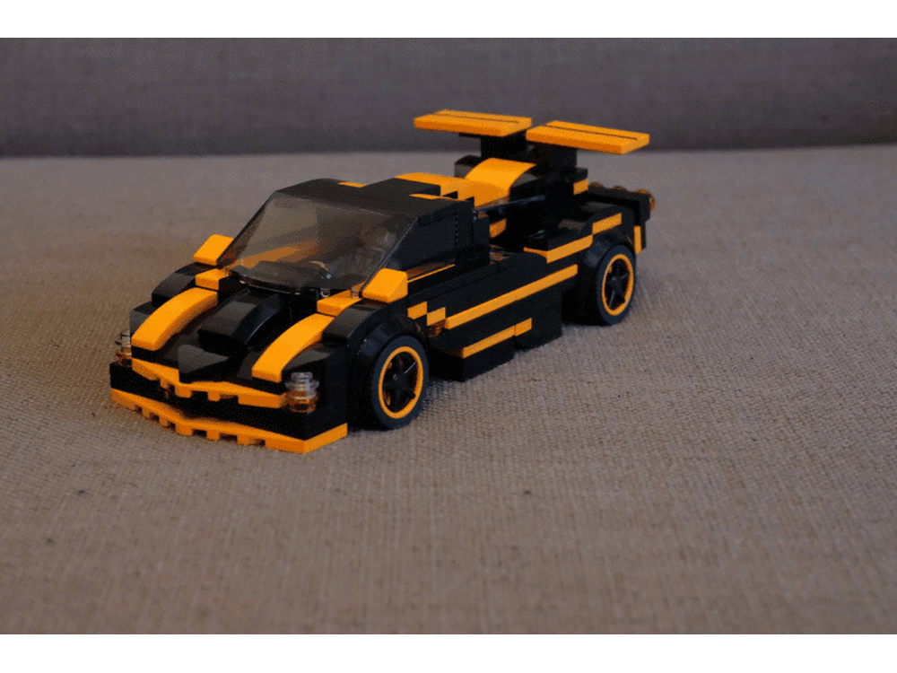 Lego Moc Jet Car Transformer By Agent Orange Rebrickable Build