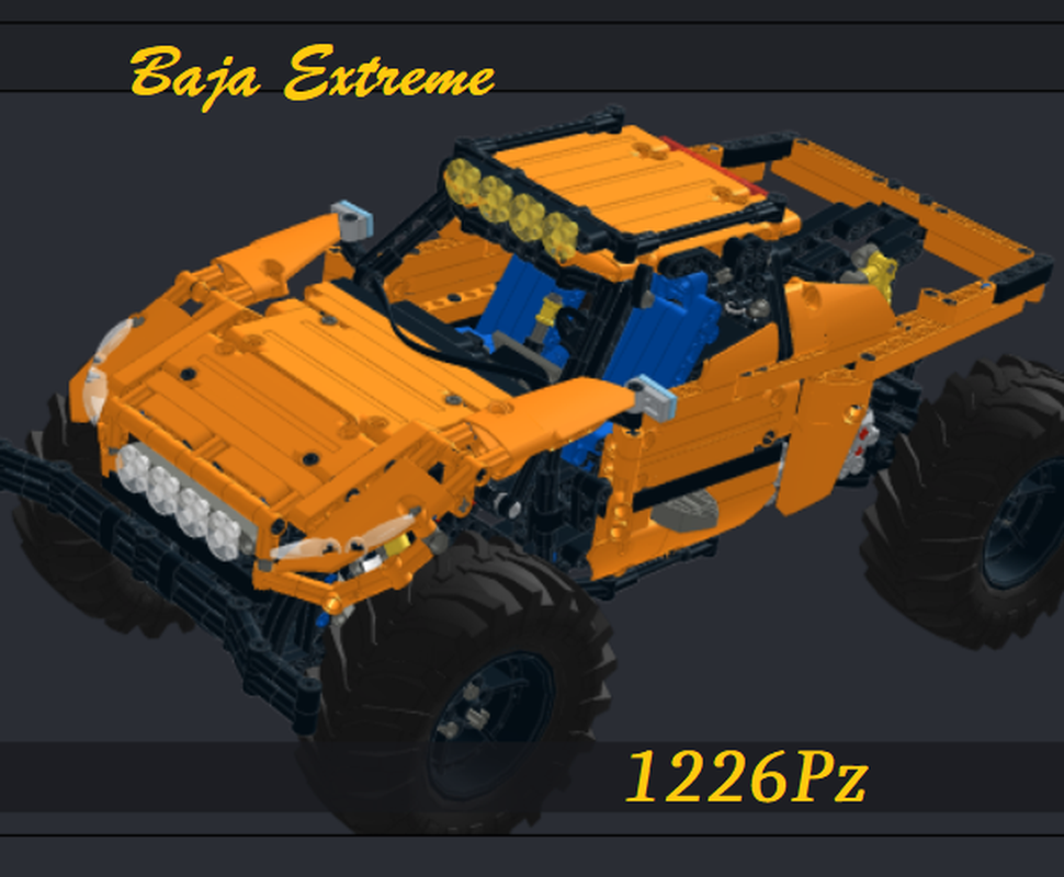 LEGO MOC Baja Extreme by ParroGarage | Rebrickable - Build with LEGO