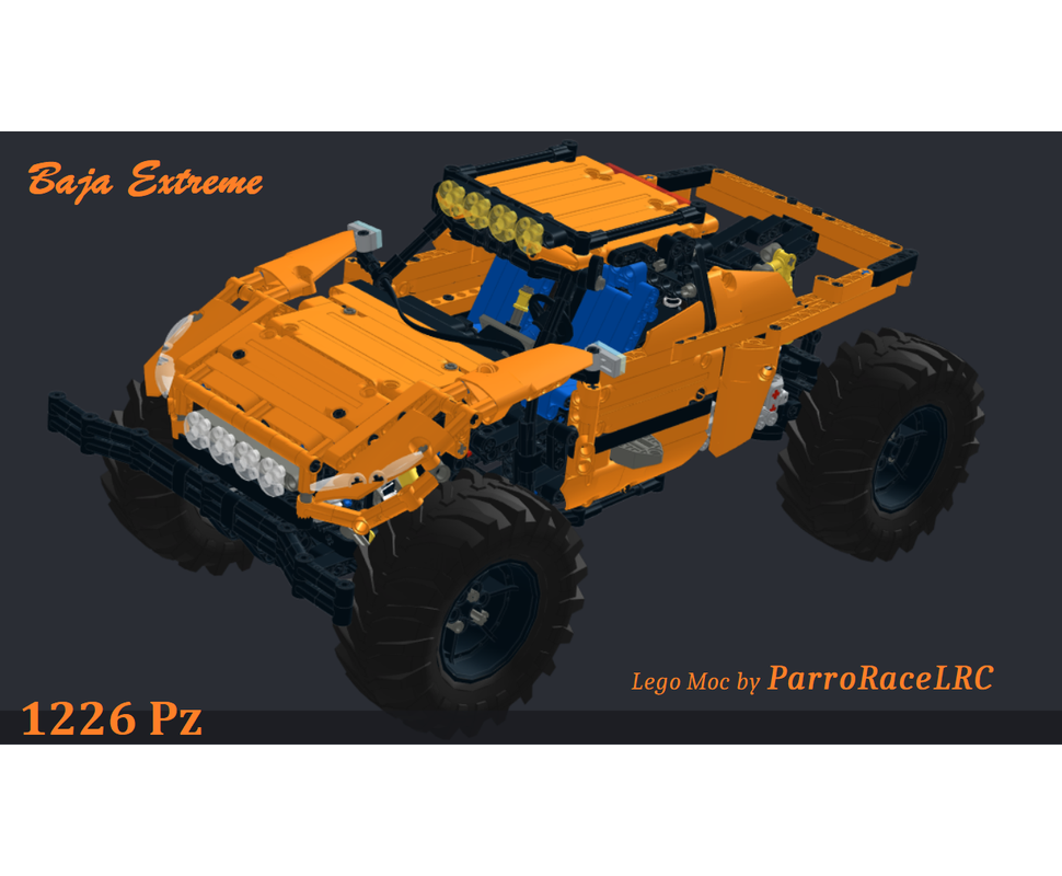 LEGO MOC Baja Extreme by ParroGarage | Rebrickable - Build with LEGO