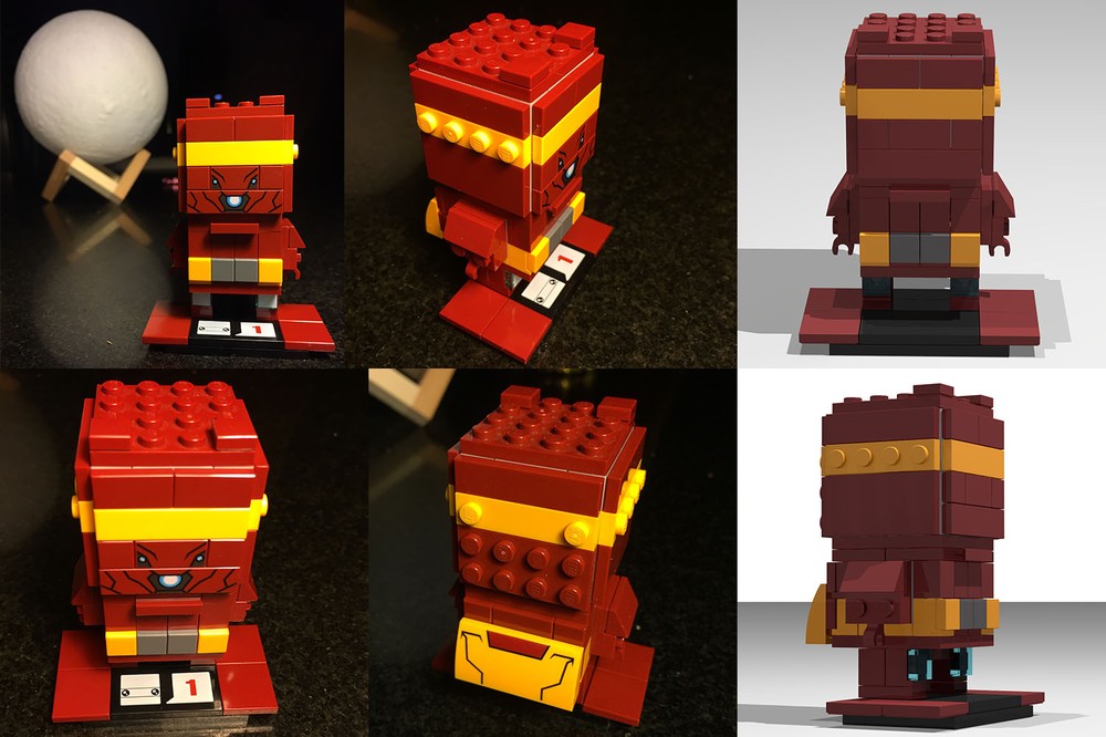 LEGO MOC Ninja Brickheadz alt Iron-Man by Queer.Solutions | Rebrickable ...