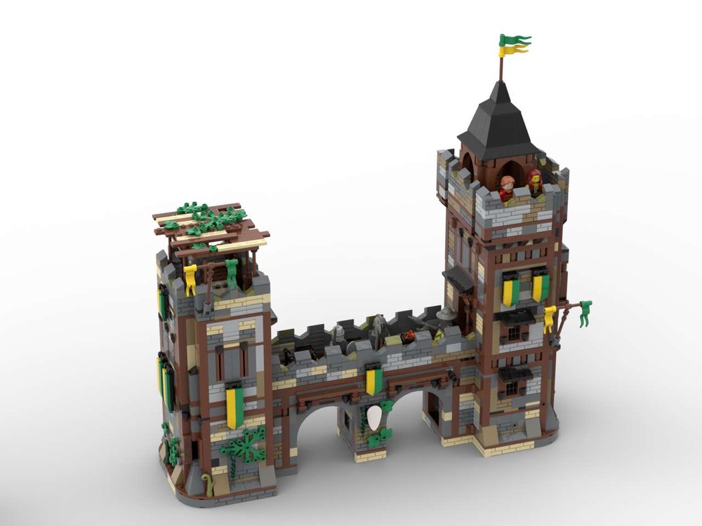 LEGO MOC The Arches Bridge by TheForgeBricks | Rebrickable - Build with ...