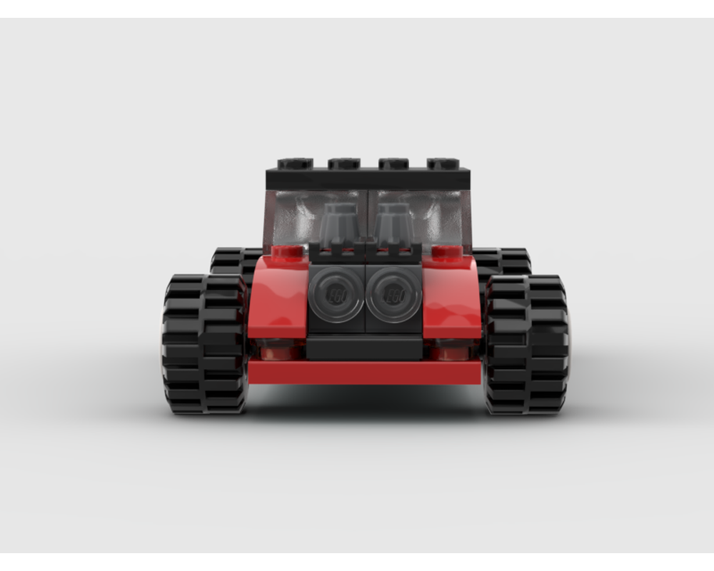 LEGO MOC Red racer by l_hendriksen | Rebrickable - Build with LEGO