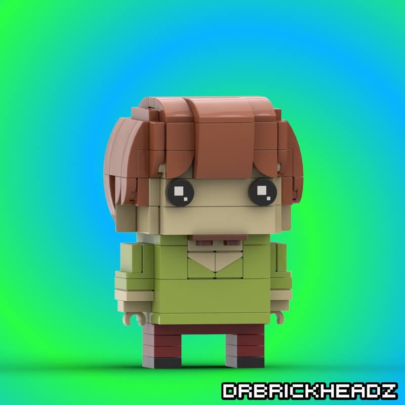 LEGO MOC Shaggy Rogers (Scooby Doo) Custom Brickheadz by DrBrickheadz ...