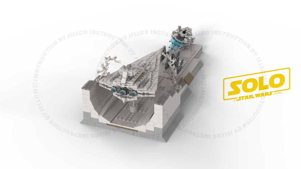 LEGO MOC Solo Micro Diorama : Kessel Run by jellco | Rebrickable ...
