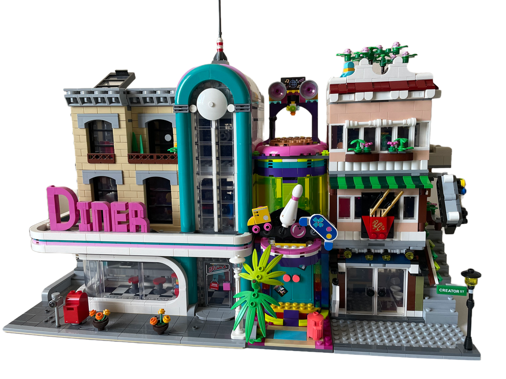 Lego Moc Roller Disco Arcade Modular Alternate Build Of 41708 By Re