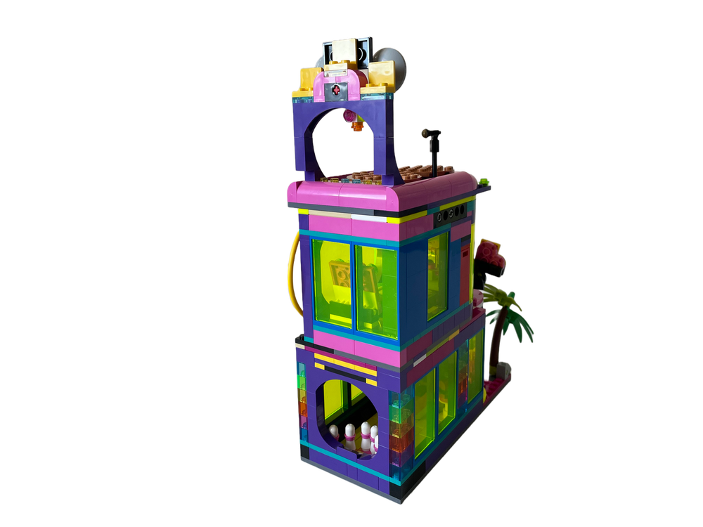Lego Moc Roller Disco Arcade Modular Alternate Build Of 41708 By Re
