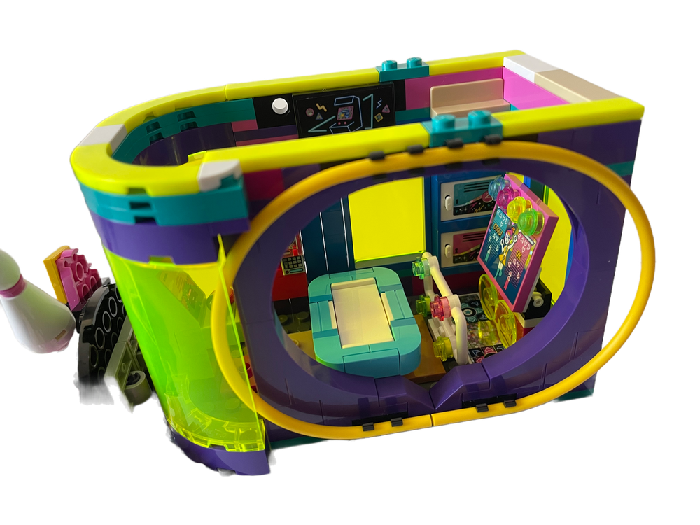 Lego Moc Roller Disco Arcade Modular Alternate Build Of 41708 By Re